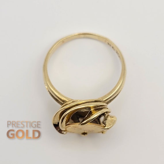Gold Maximilian Mexican Emperor Ring 9ct - Gold Coin … - Gem
