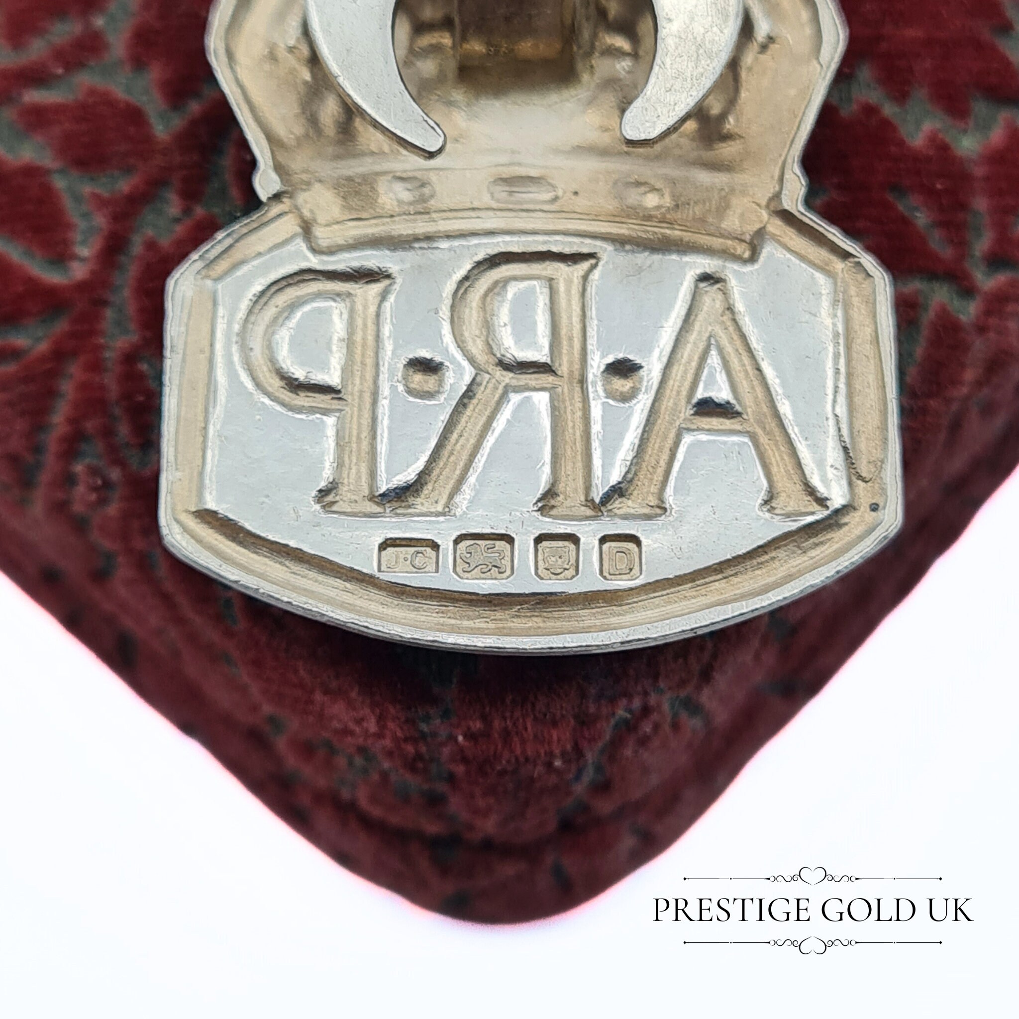 Vintage Silver Air Raid Precautions (ARP) Lapel Badge - Royal Mint ...