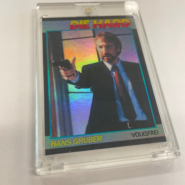 Hans Gruber Cards - Etsy