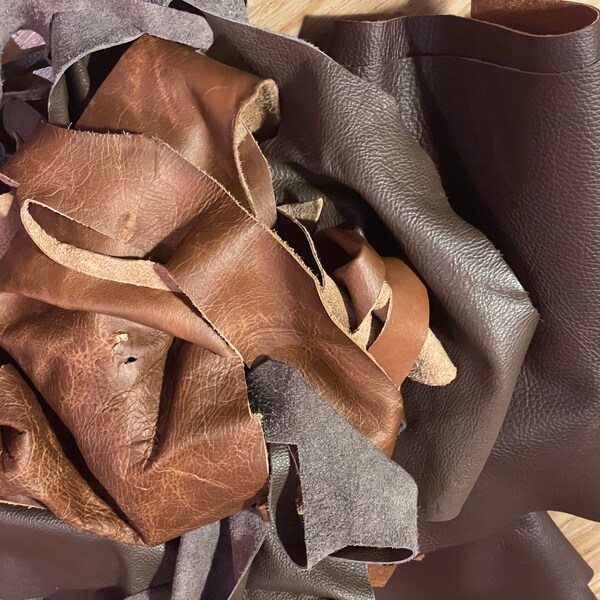Leather Remnants - Etsy