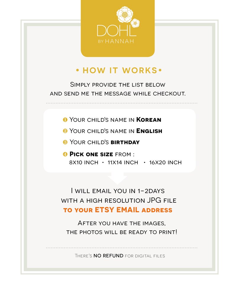 Baekil, 백일, 100 Days, Personalized Sign, Dohl, Dol, Korean 1st Birthday ...