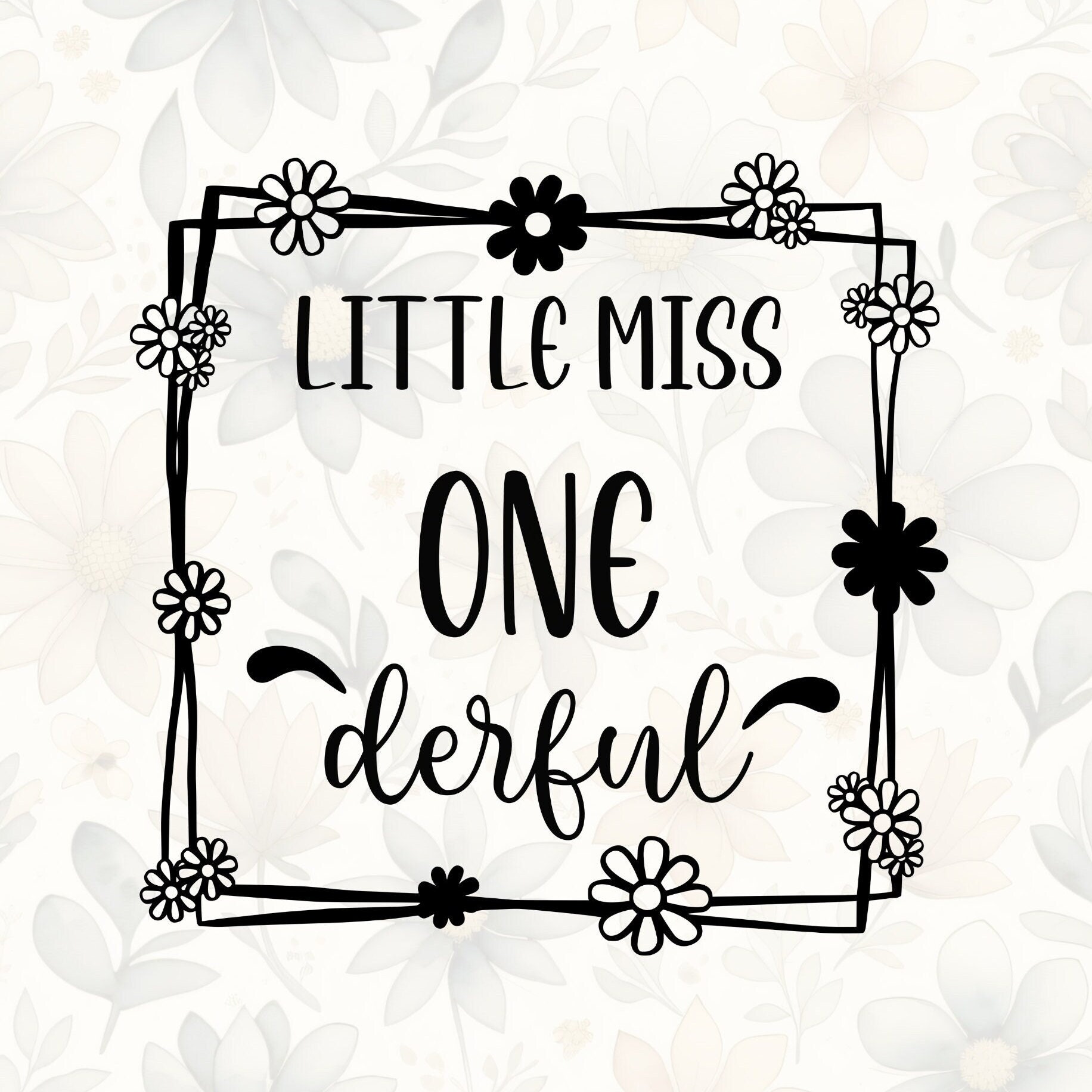 INSTANT DOWNLOAD | First Birthday SVG | Girl Birthday Svg | First Bday ...