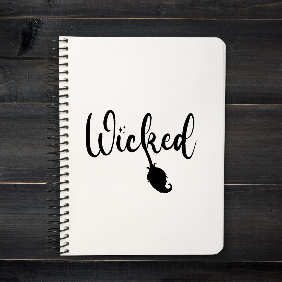 Wicked Svg Png Dxf - Etsy