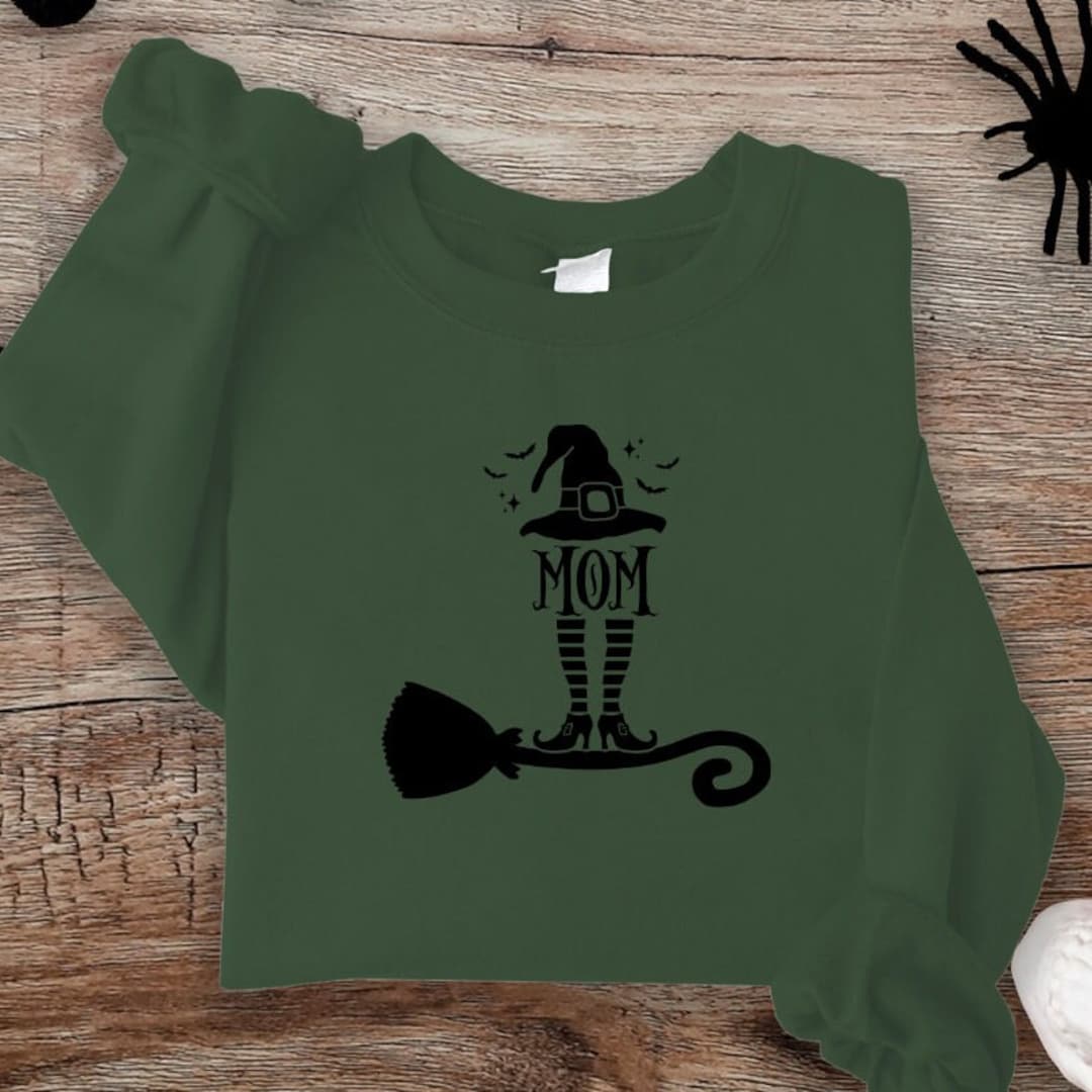 Mom Witch Svg - Etsy