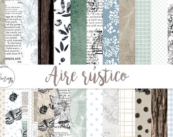 Vintage Rustic Printable Collection Digital Download - Etsy