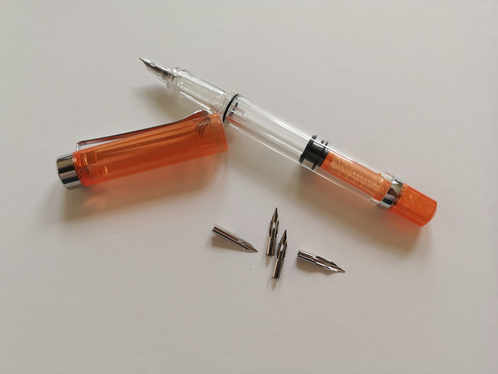 Manga Fountain Pen with Semi Flexible Maru nib mapping pen. | Etsy