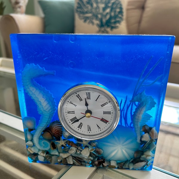 Seashell Clock - Etsy