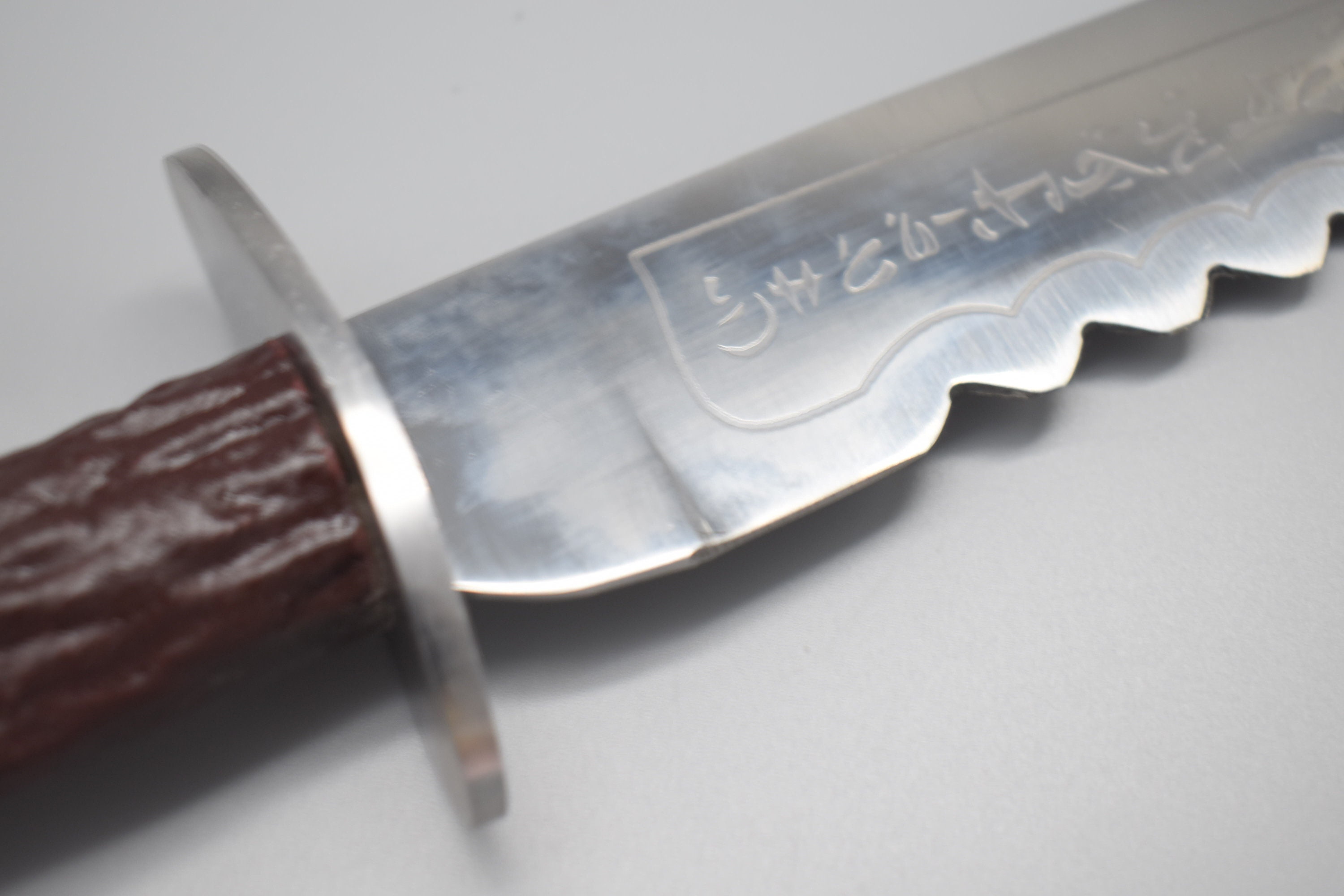 Ruby's Demon Killing Knife Handmade Supernatural Resin Antler Handle ...