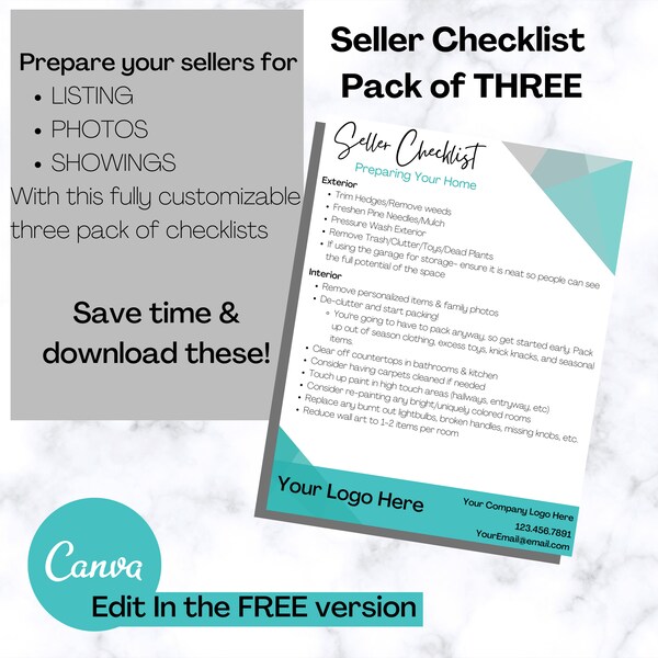 Keller Williams Seller Packet - Etsy