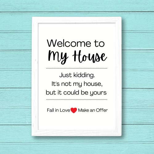 Open House Printable - Etsy