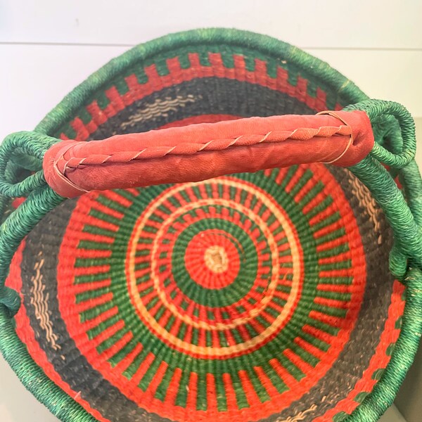 Bolga Market Basket - Etsy
