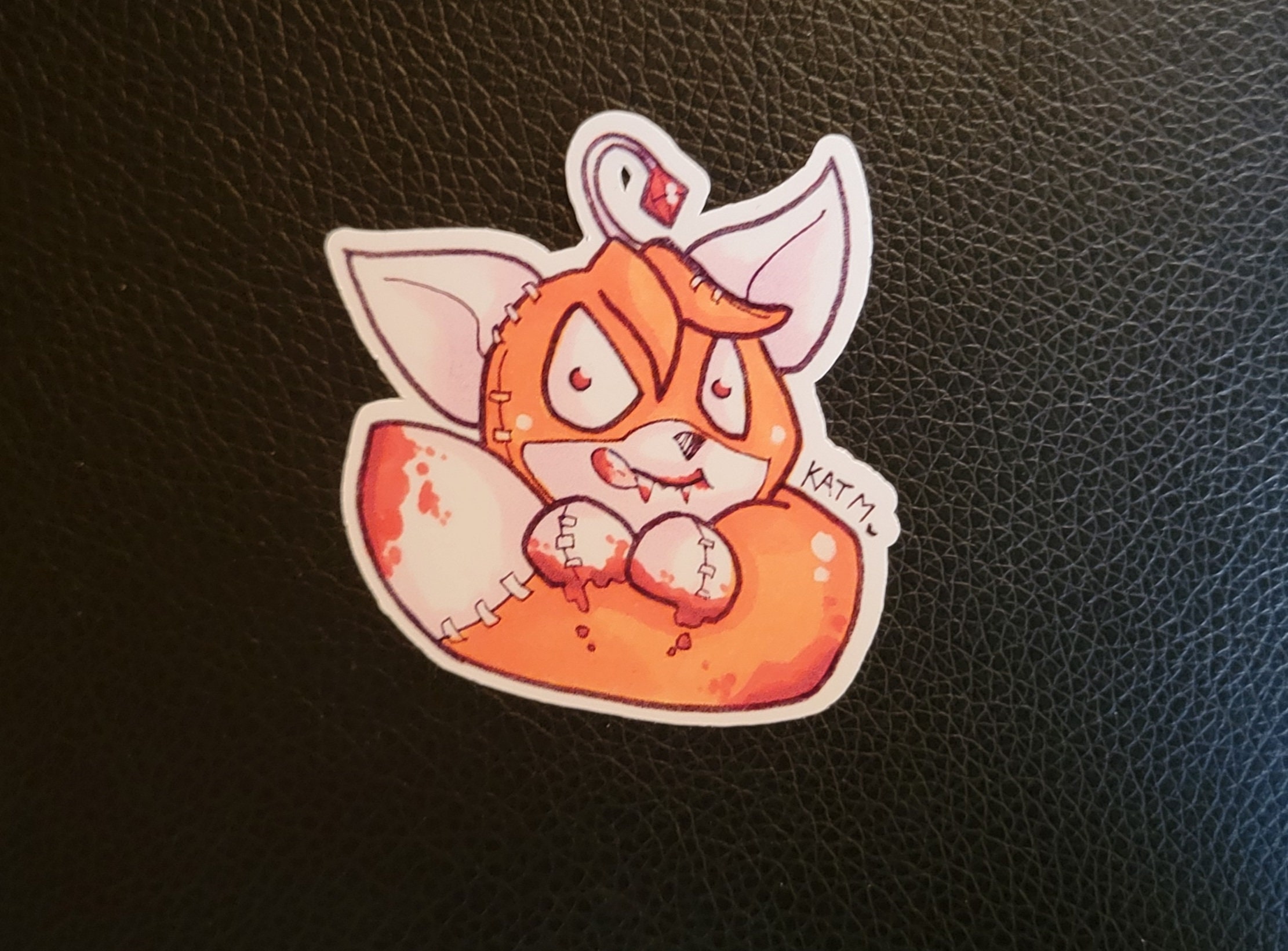 Cute Chibi Tails Doll Sticker - Etsy