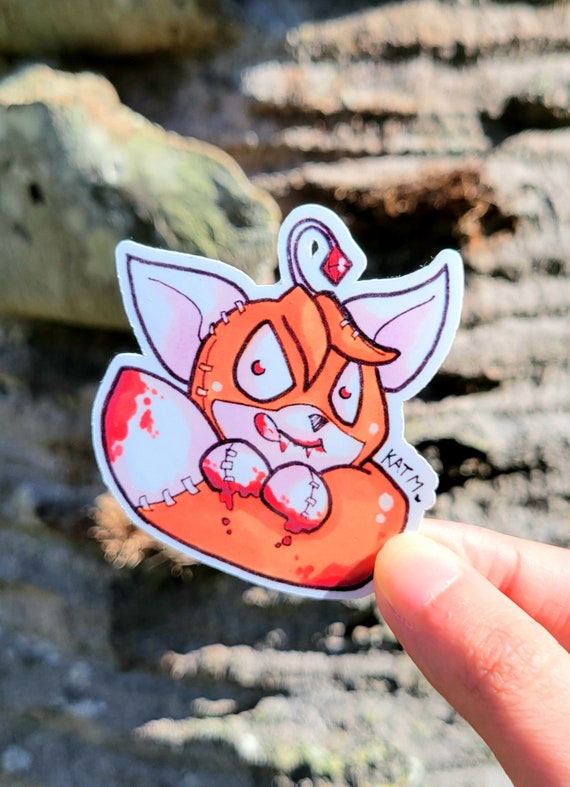 Cute Chibi Tails Doll Sticker - Etsy