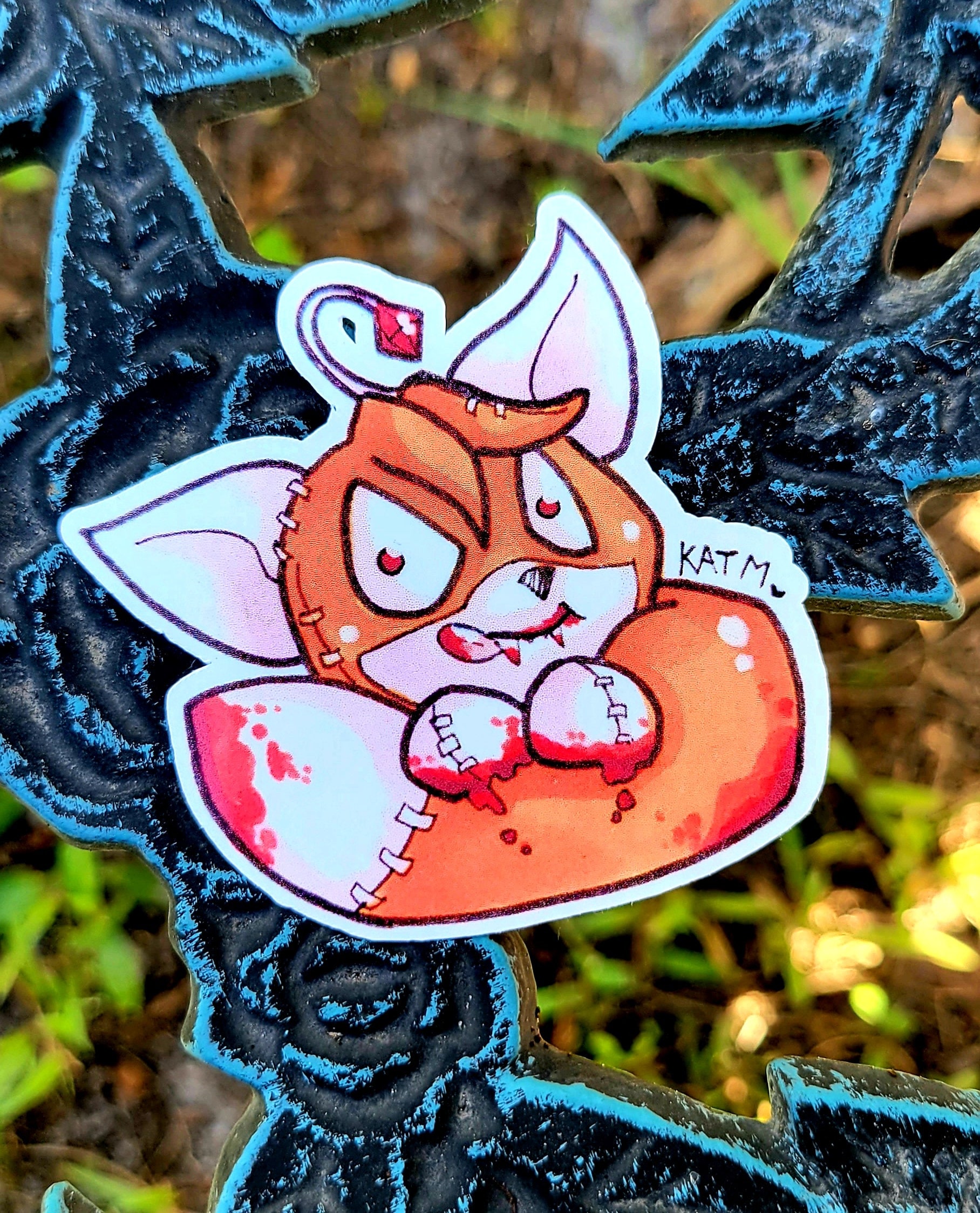 Cute Chibi Tails Doll Sticker - Etsy
