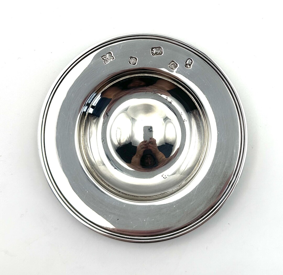 Vintage 1977 Solid Sterling Silver Armada Dish 87.4G - Etsy