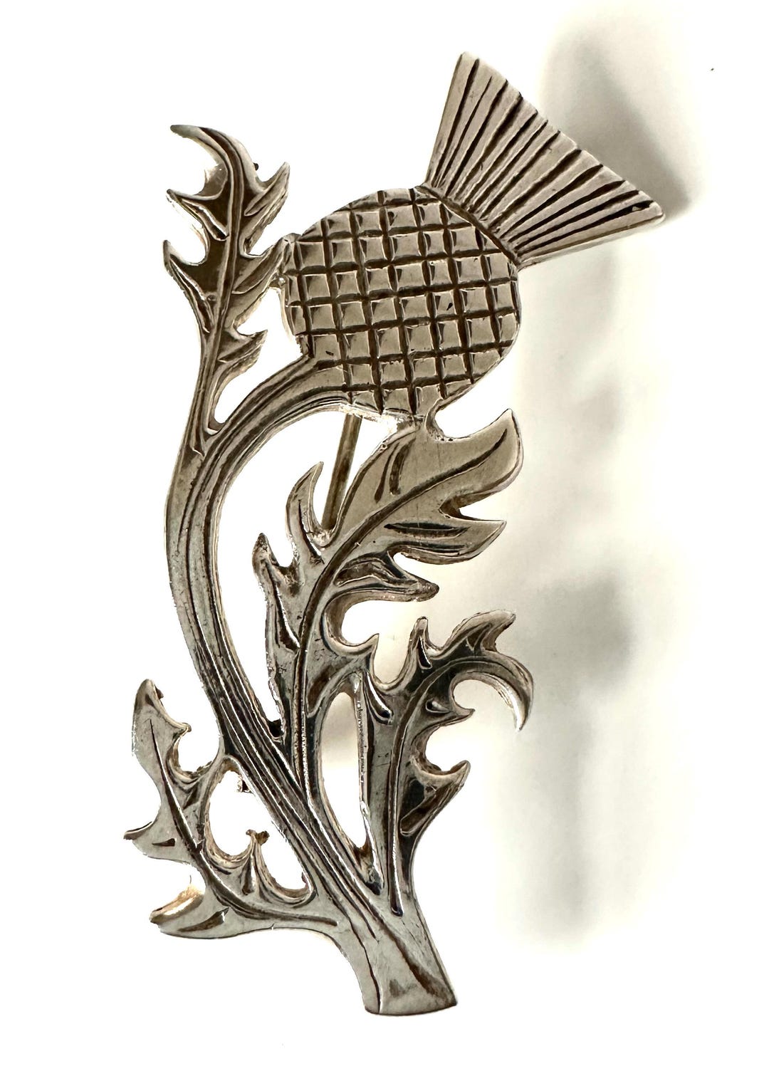 Vintage Ola Gorie 1975 Sterling Silver Scottish Thistle Brooch - Etsy
