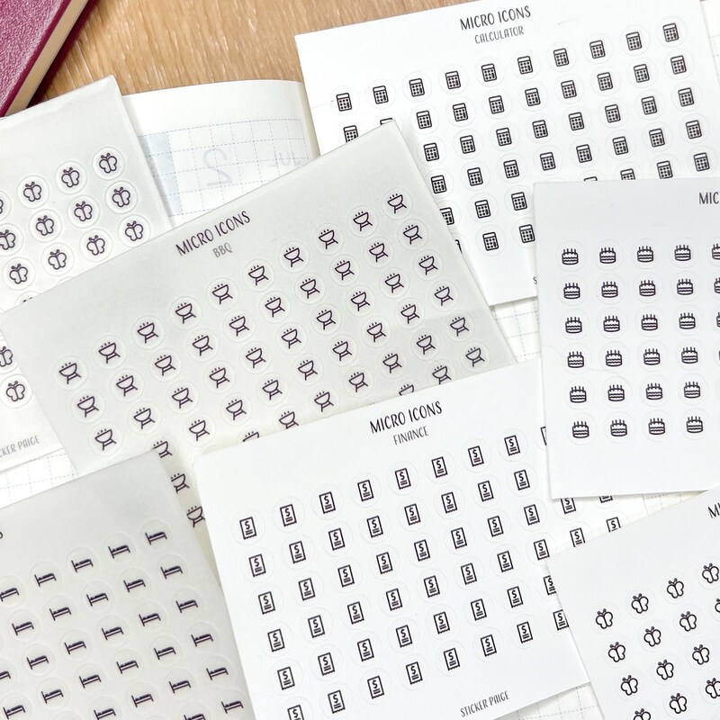 Micro Logo Stickers - Etsy