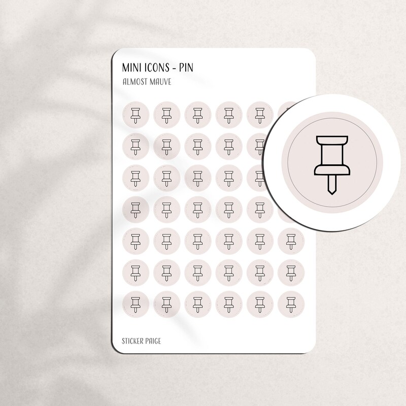 Thumb Tack Stickers - Etsy