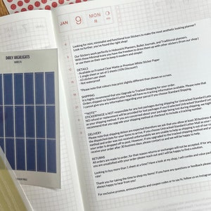 DASH LABEL Scripts Planner Stickers | Minimalist Planning | Mini ...