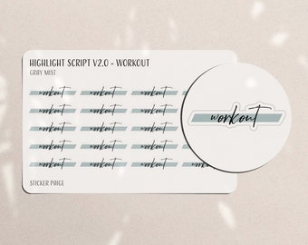 MINI QUADRANTS Planner Stickers Minimalist Planning Mini - Etsy