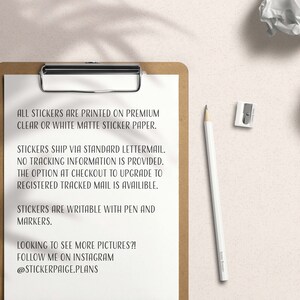 REMINDERS HIGHLIGHT SCRIPT V2.0 Planner Stickers Minimalist Planning ...