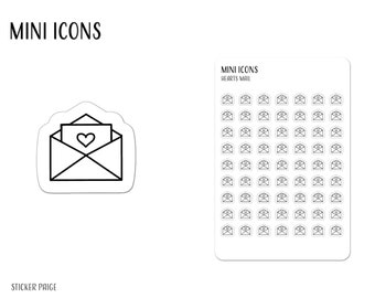 RUNNING Mini Icon Stickers Minimal & Functional Planner - Etsy