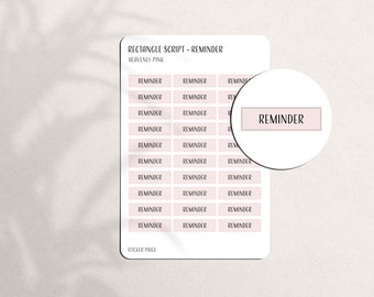 MINI QUADRANTS Planner Stickers Minimalist Planning Mini - Etsy