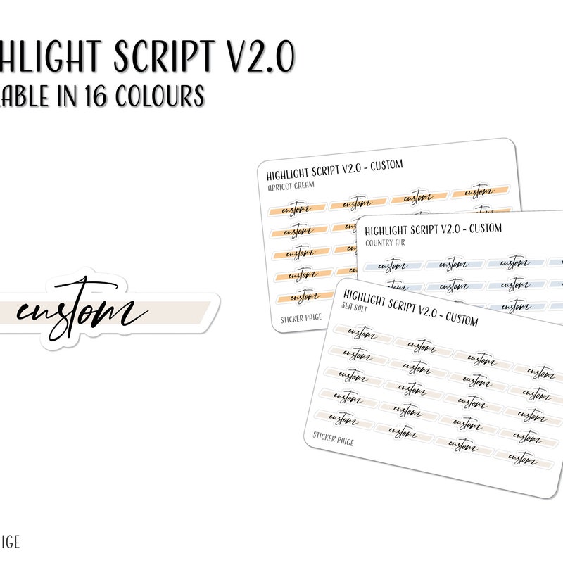 Cute Highlighter - Etsy