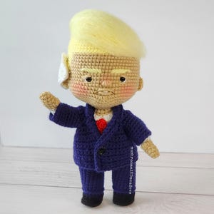 CROCHET PATTERN: Amigurumi-trump Doll - Etsy