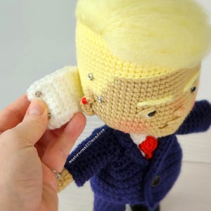 CROCHET PATTERN: Amigurumi-trump Doll - Etsy