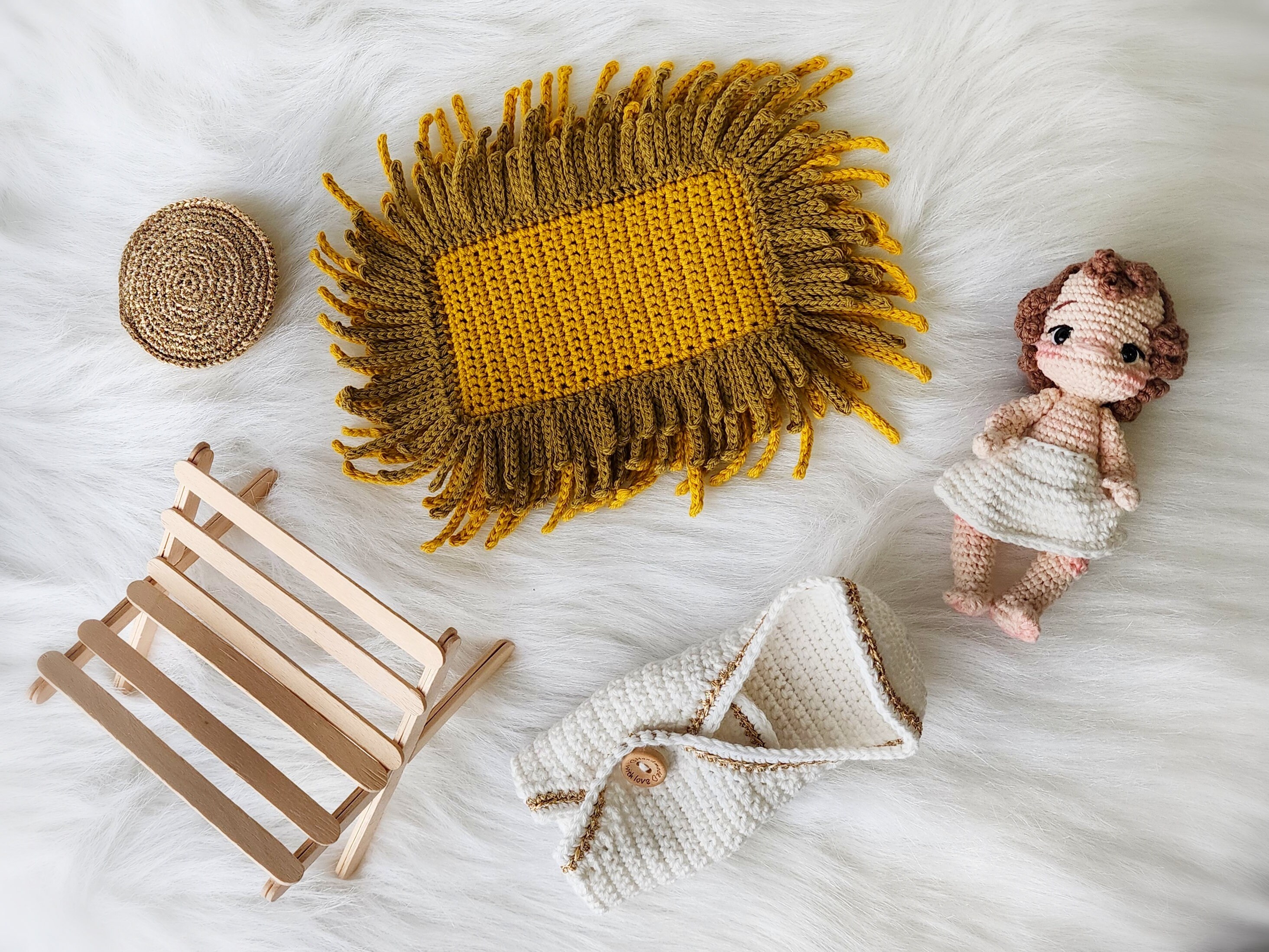 CROCHET PATTERN: Sweet Handfuls Baby Jesus - Etsy