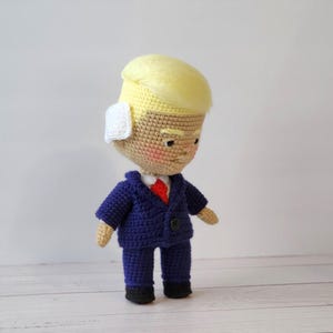 CROCHET PATTERN: Amigurumi-trump Doll - Etsy