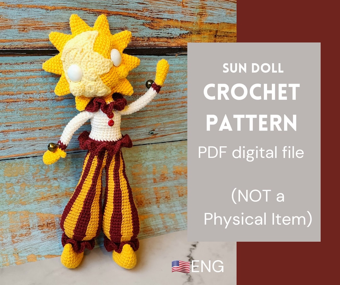 CROCHET PATTERN: Sun Doll - Etsy