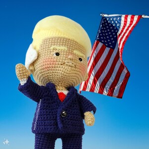 CROCHET PATTERN: Amigurumi-trump Doll - Etsy