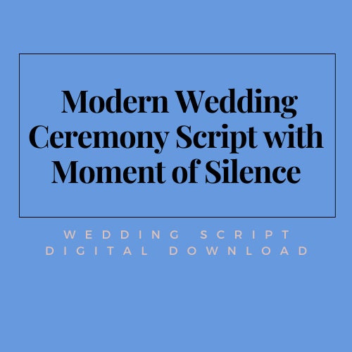 Moment Of Silence Script