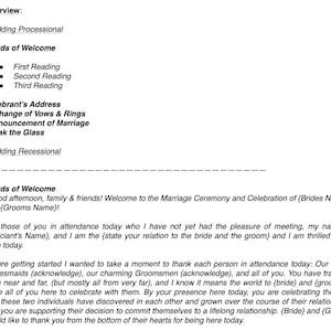 Wedding Ceremony Officiant Script | Happily Ever After | Celebrant ...