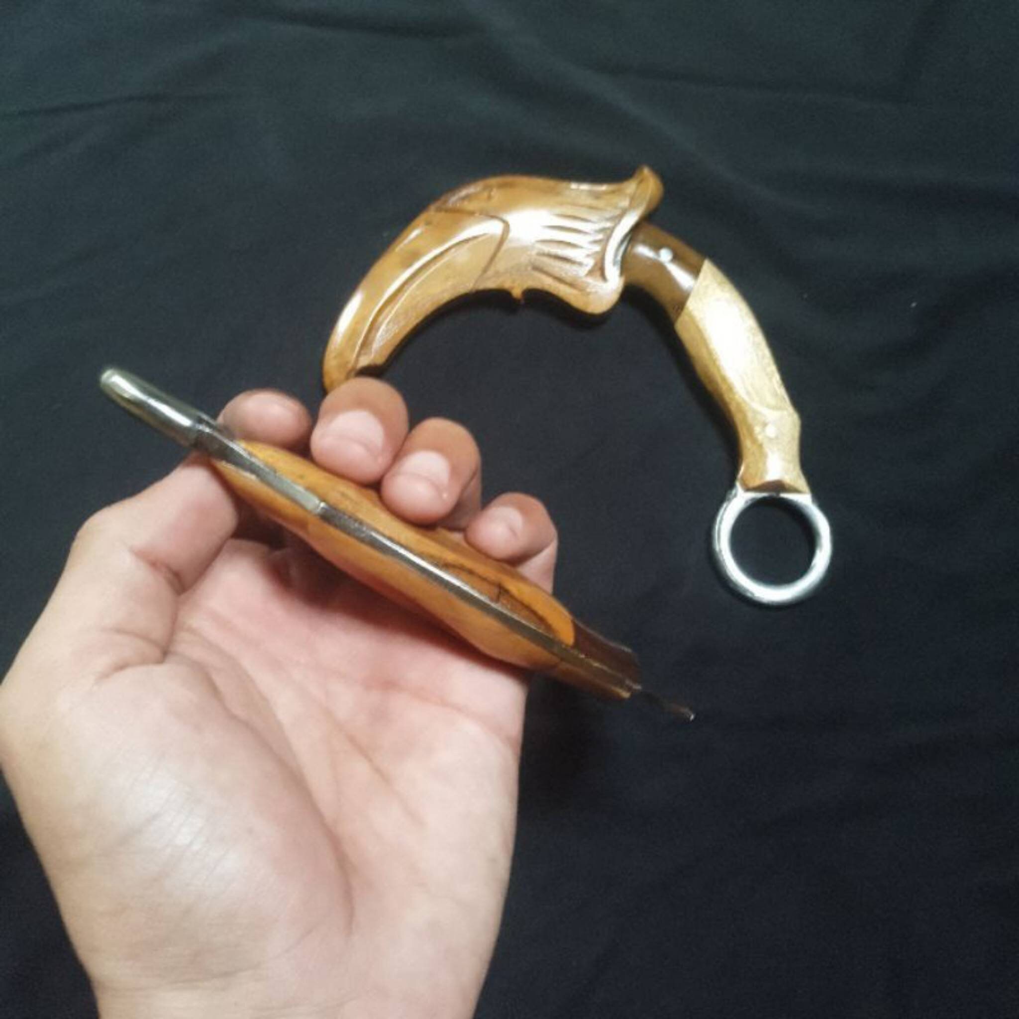 Ethnic Karambit Traditional Knife Minangkabau Sumatera Eagle Head ...