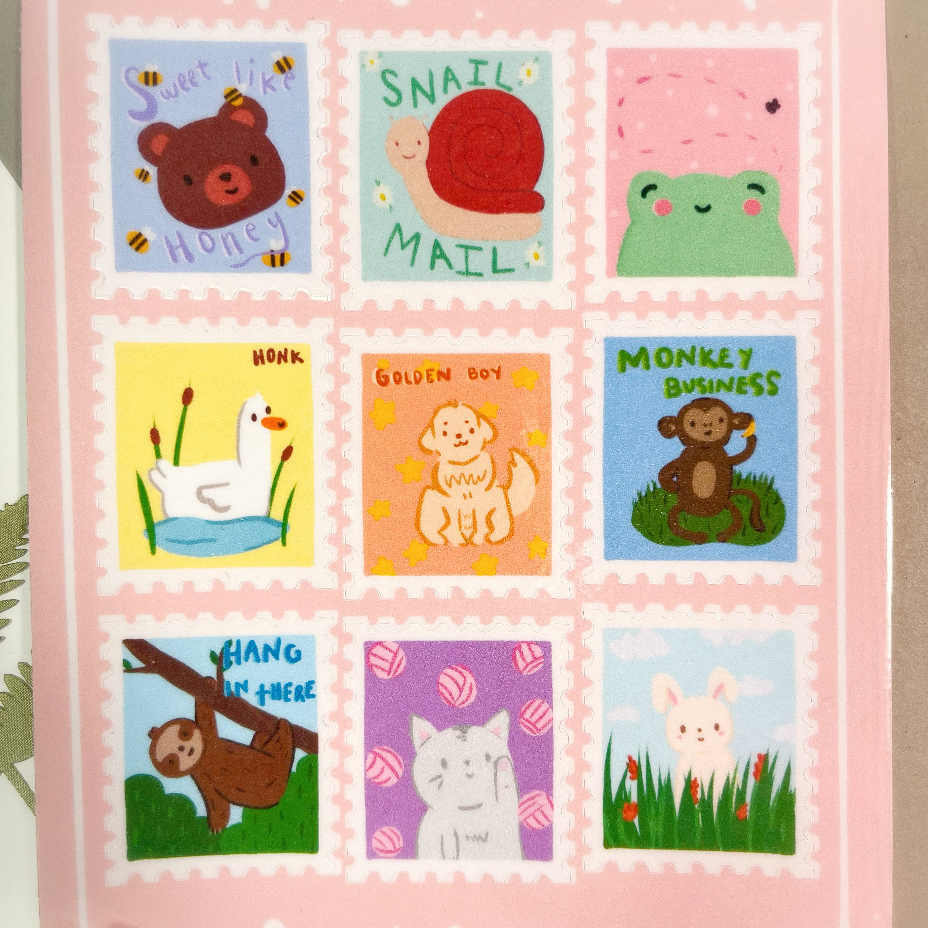 You've Got Mail / Decorative Mail Stamp Stickers / 9pc Sticker Set ...