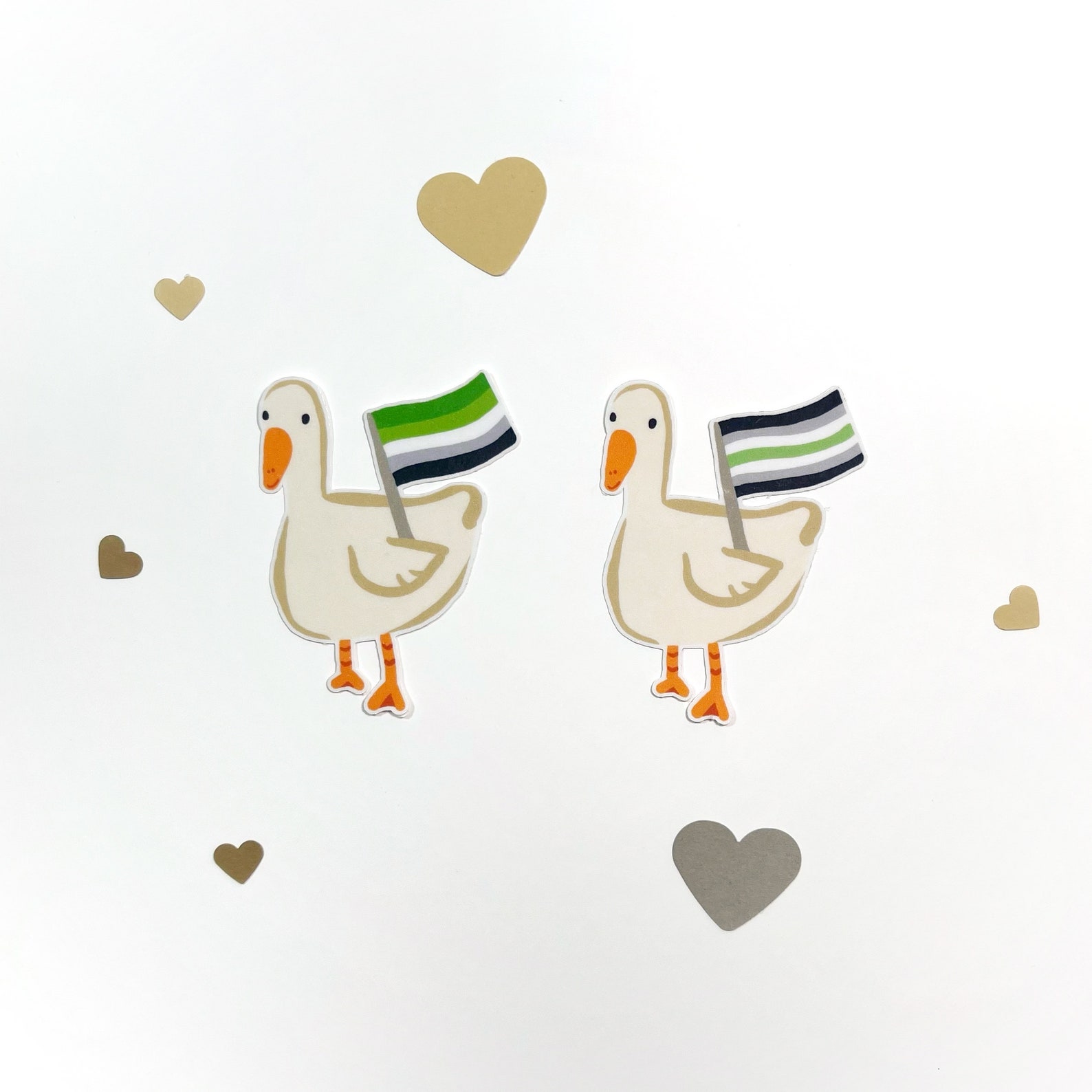 LGBTQ Ducks / Pride Stickers / Pride Flags | Etsy