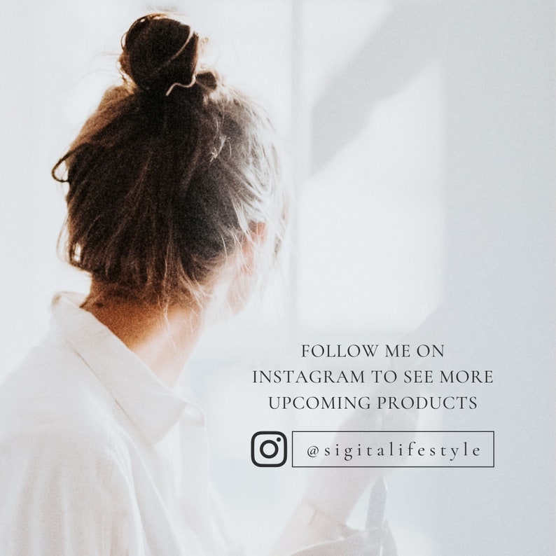 Minimalistic Daily Planner Printable and Digital Compatible With ...