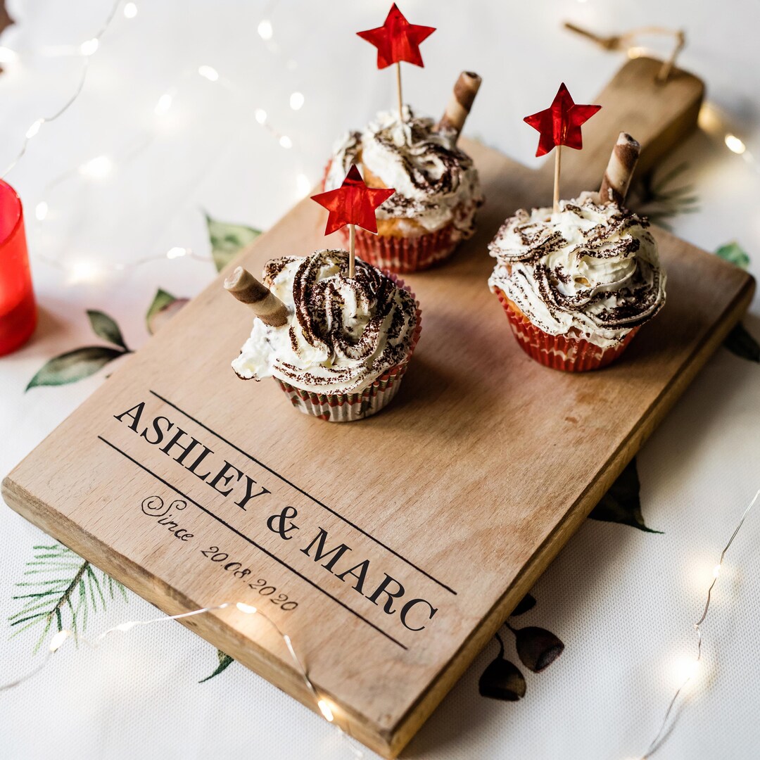 Valentine's Day Cheese Board Personalized Custom Board - Etsy