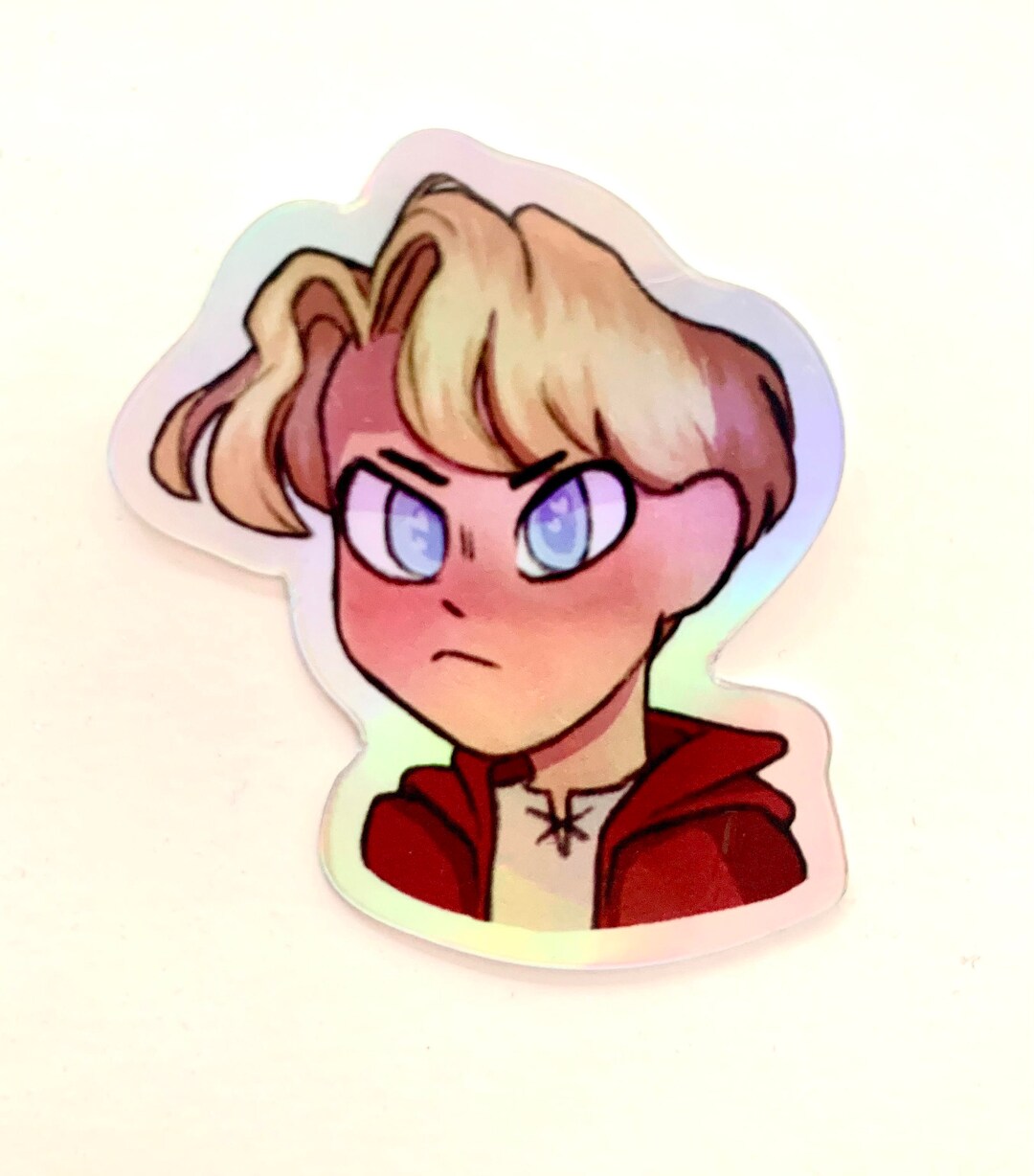 Charlie Holographic Sticker - Etsy