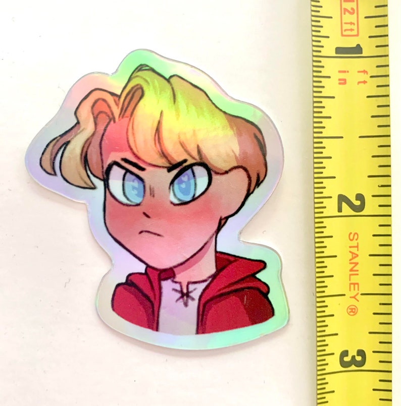 Charlie Holographic Sticker - Etsy