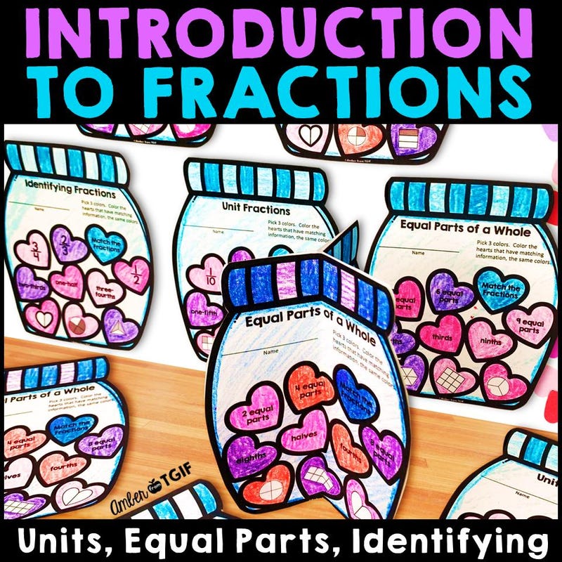 Fractions of a Unit - Etsy