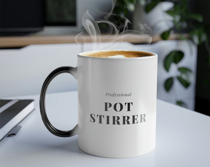 I'm Just Here to Stir the Pot Funny Sarcastic Housewarming Kitchen Wood ...