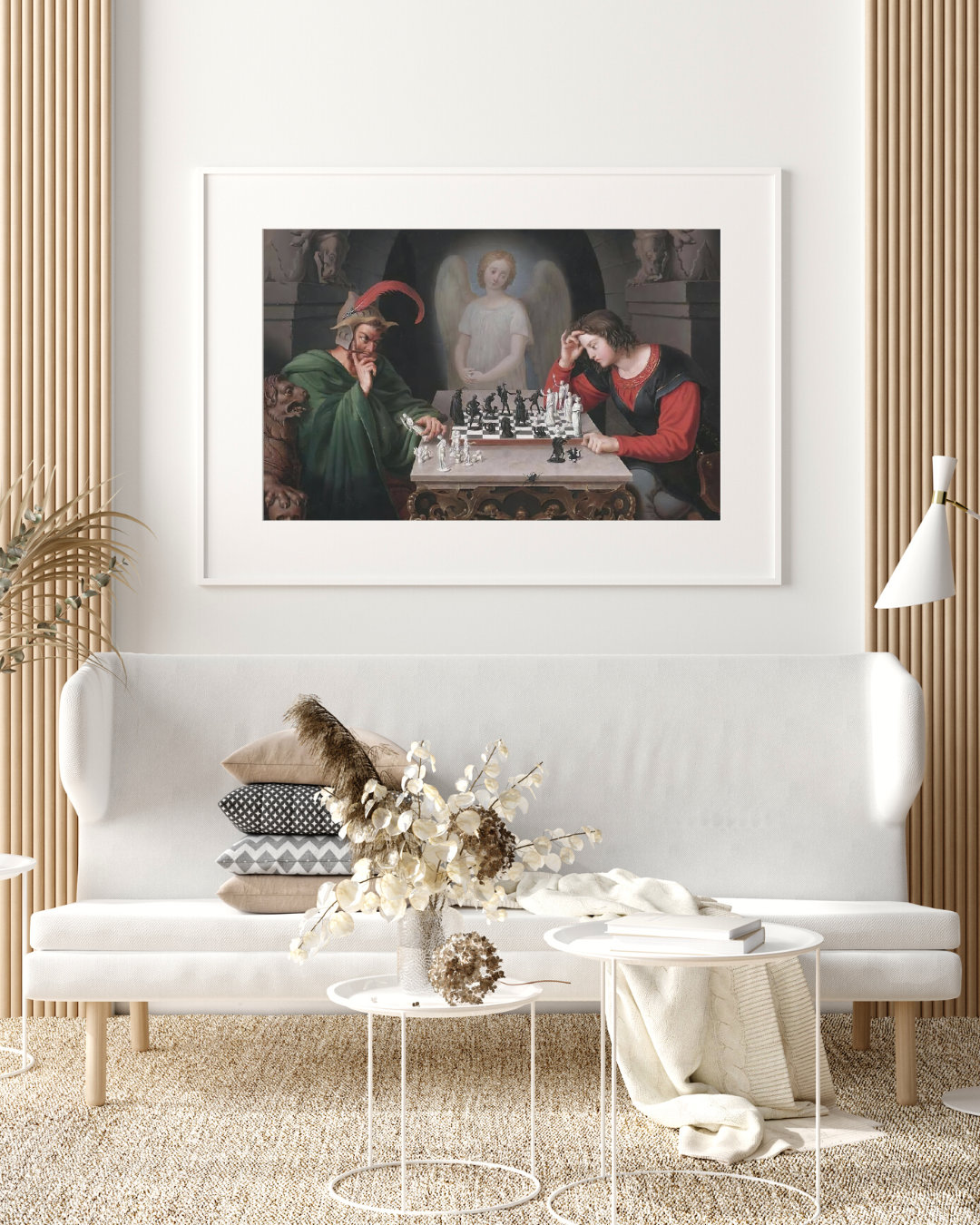 Checkmate the Chess Players Fine Art Print by Friedrich August Moritz ...