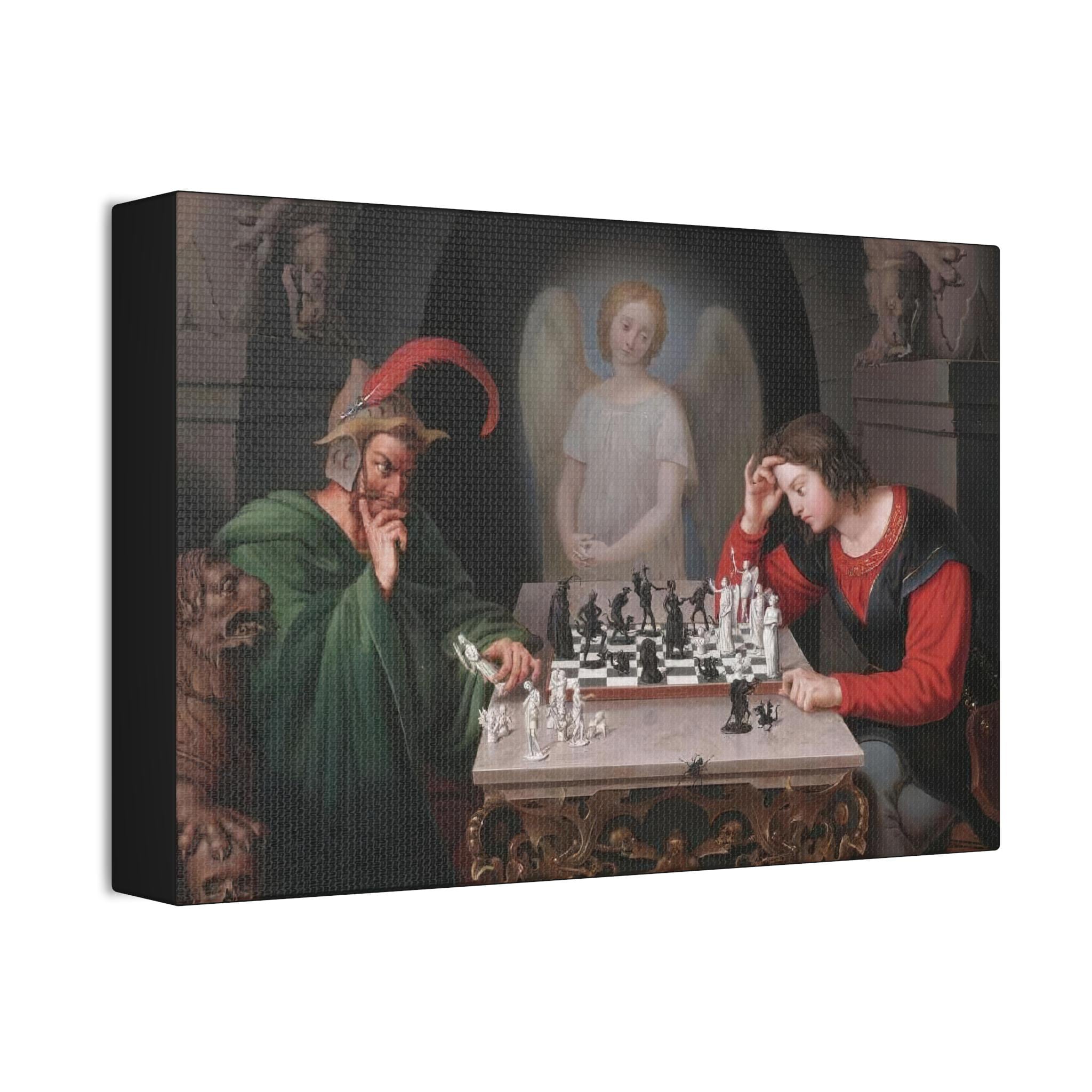 Checkmate (the Chess Players) Fine Art Print by Friedrich August Moritz ...