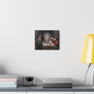 Checkmate (the Chess Players) Fine Art Print by Friedrich August Moritz ...