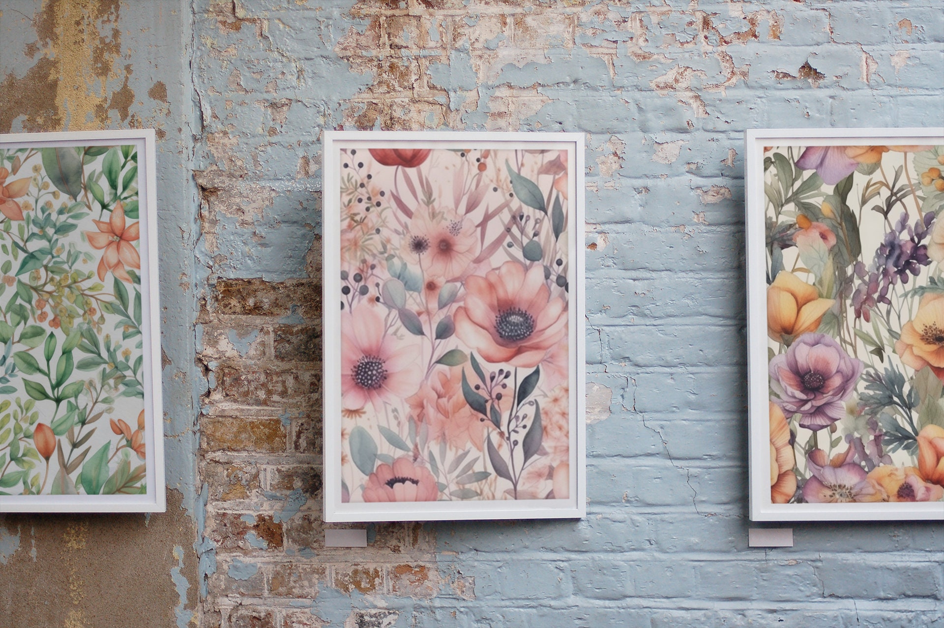 Watercolor Floral Digital Paper SEAMLESS Variety - Etsy