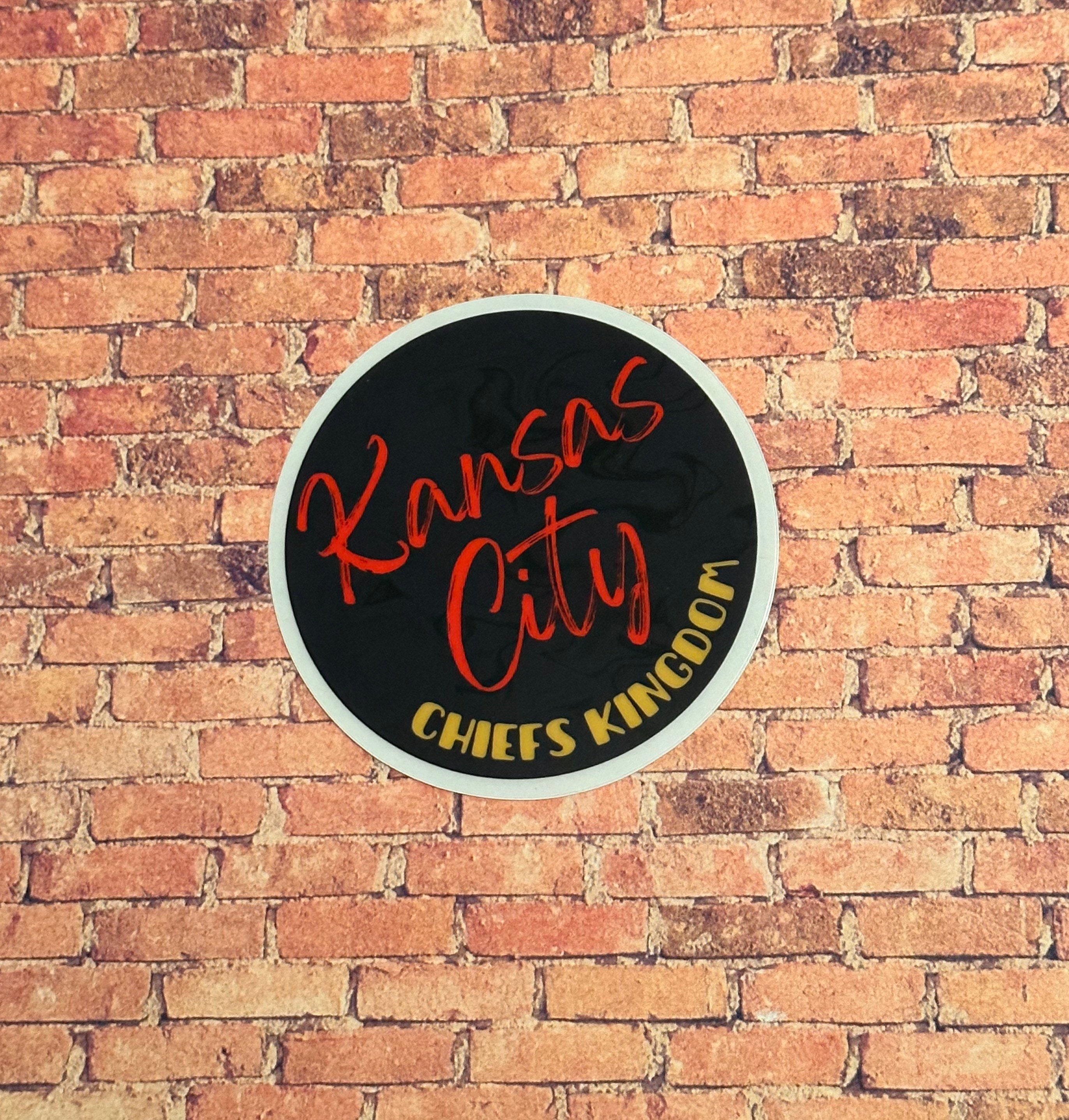 KC Chiefs Decal Vinyl Decal Sticker Kansas City Chiefs - Etsy